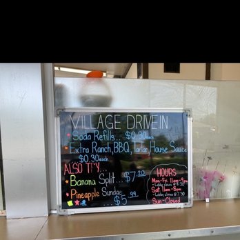 VILLAGE DRIVE-IN - Updated November 2024 - 159 Photos & 358 Reviews ...