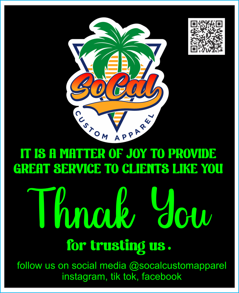 SOCAL CUSTOM APPAREL - Updated February 2025 - 2701 S Orange Ave, Santa ...