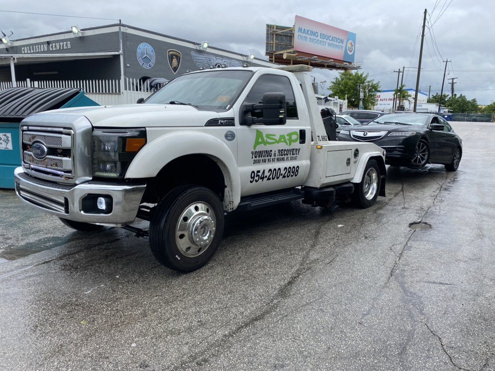 ASAP TOWING & RECOVERY - 2030 NW 95th St, Miami, FL - Yelp