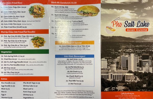 PHO SALT LAKE - Updated June 2024 - 122 Photos & 69 Reviews - 3390 S ...