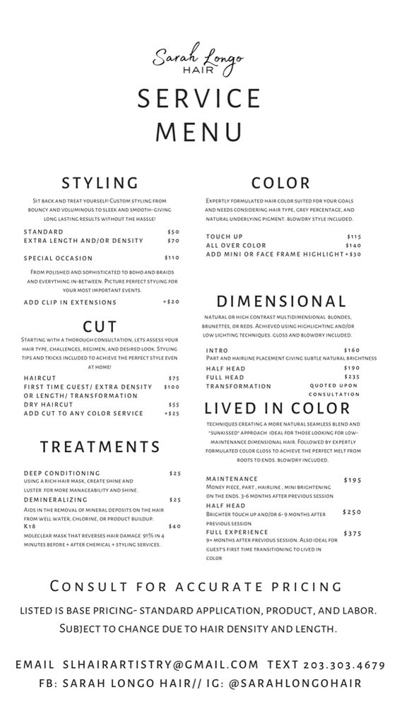 SARAH LONGO HAIR - 32 Photos - 409 Canal St, Southington, Connecticut ...