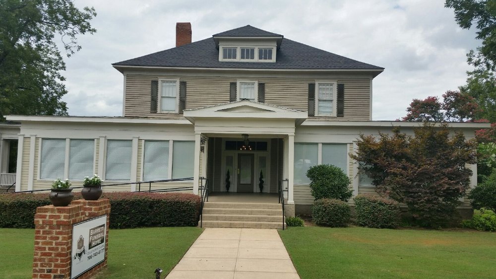 BARRETT FUNERAL HOME OGLETHORPE CHAPEL - 1064 Athens Rd, Crawford ...