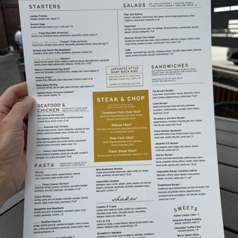The bryant menu store