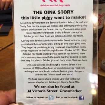 OINK - Updated April 2025 - 107 Photos & 61 Reviews - 82 Canongate ...
