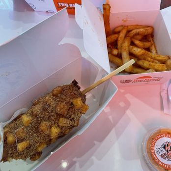 TWO HANDS KOREAN CORN DOGS - Updated September 2025 - 212 Photos & 101 ...