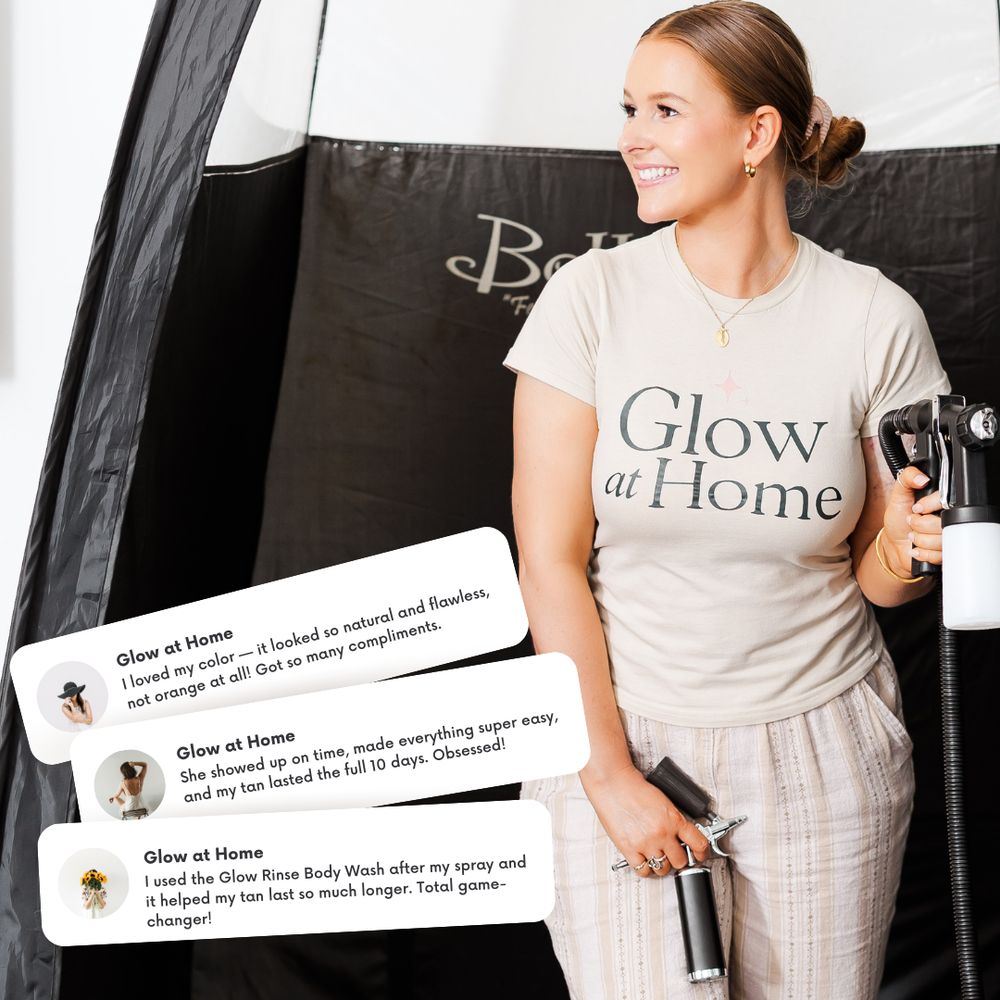 GLOW AT HOME MOBILE AIRBRUSH TANNING - Updated July 2025 - 60 Photos ...
