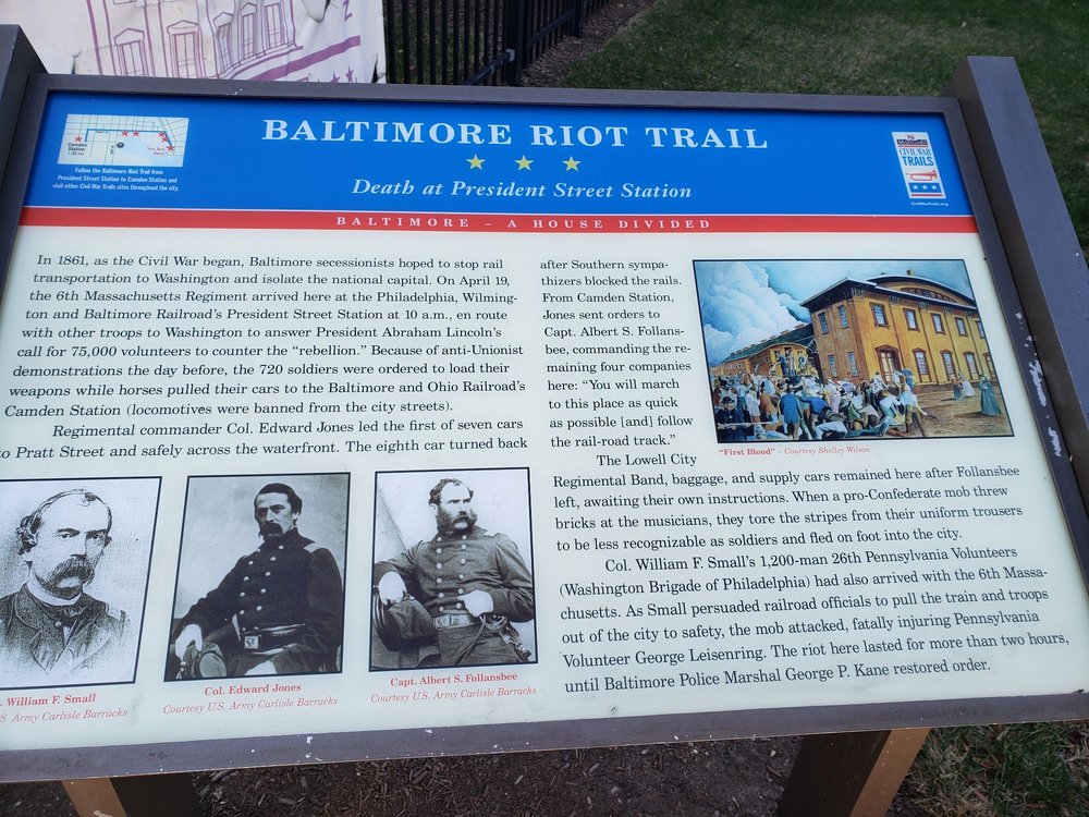 BALTIMORE CIVIL WAR MUSEUM - 16 Photos & 11 Reviews - 601 S President ...