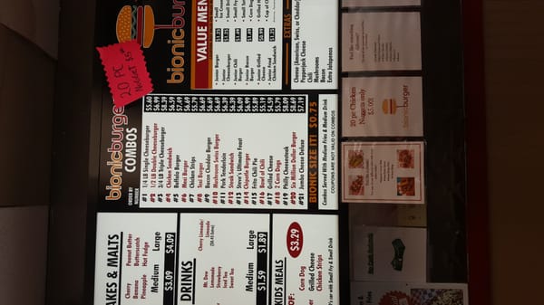 BIONIC BURGER HAMBURGERS - Updated December 2025 - 22 Photos & 30 ...