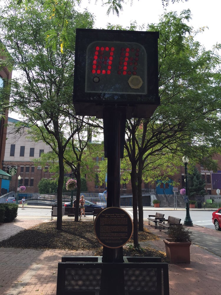24-SECOND SHOT CLOCK MONUMENT - Updated August 2024 - 443 S Franklin St ...