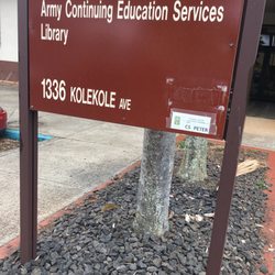SERGEANT RODNEY J YANO LIBRARY - 1565 Kolekole Ave, Schofield Barracks ...