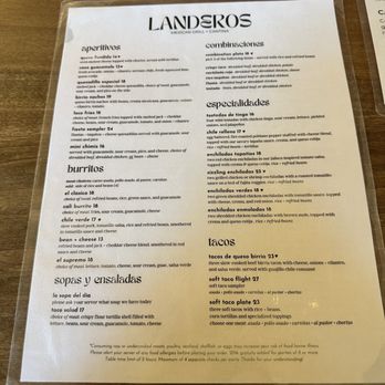 LANDEROS MEXICAN GRILL + CANTINA - Updated December 2024 - 394 Photos ...