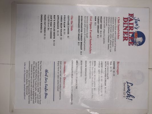 FAIRLEE DINER - Updated October 2025 - 27 Photos & 60 Reviews - 614 US ...