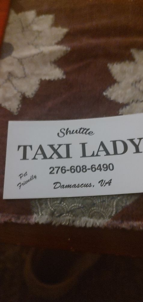 SHUTTLE TAXI LADY - Updated May 2024 - Damascus, Virginia - Taxis ...