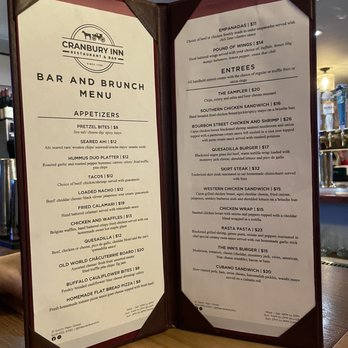 THE CRANBURY INN - Updated July 2025 - 87 Photos & 193 Reviews - 21 S ...