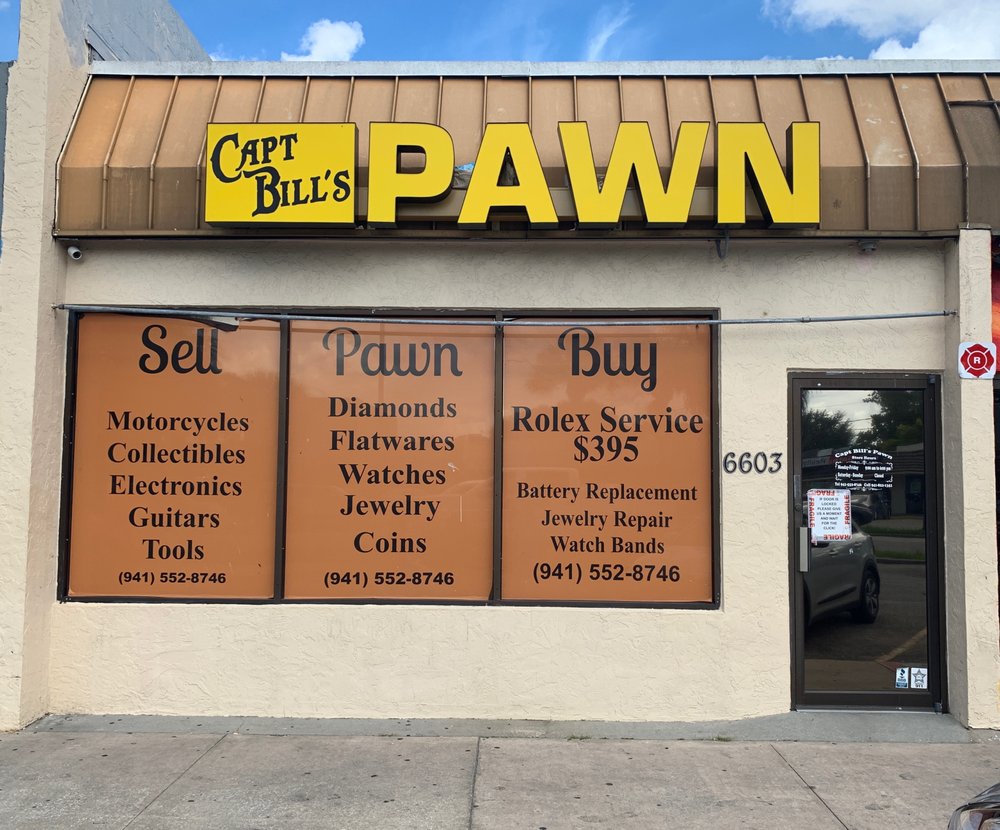 CAPT BILL’S PAWN - 6603 Gateway Ave, Sarasota, Florida - Pawn Shops ...