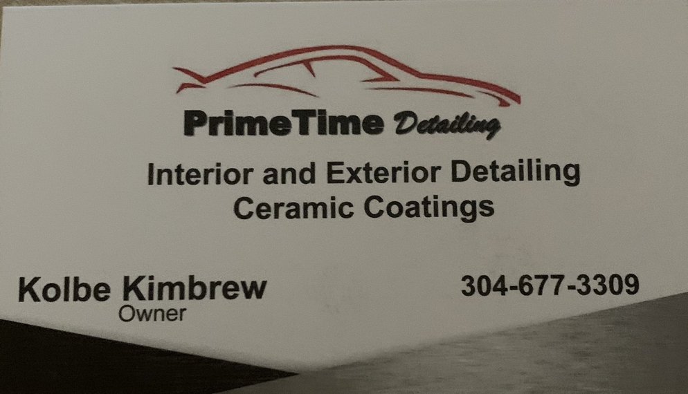 PRIMETIME DETAILING - Grafton, West Virginia - Auto Detailing - Phone ...