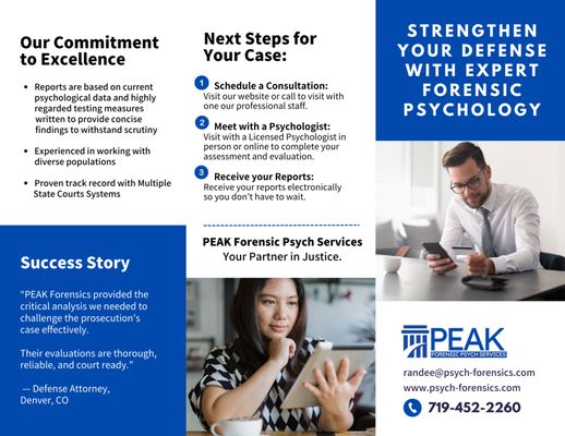PEAK FORENSIC PSYCH SERVICES - Updated December 2025 - Request ...