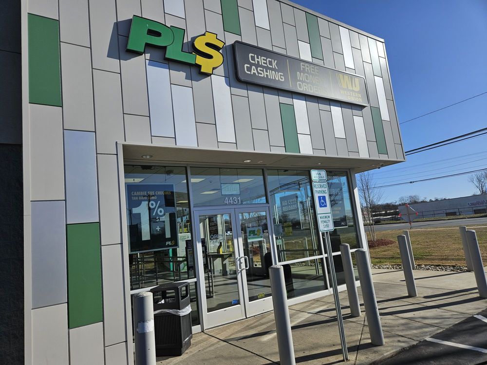 PLS CHECK CASHING - Updated August 2025 - 3711 Central Ave, Charlotte ...