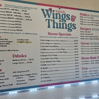 TALLY WINGS & THINGS - Updated April 2025 - 14 Photos & 19 Reviews ...