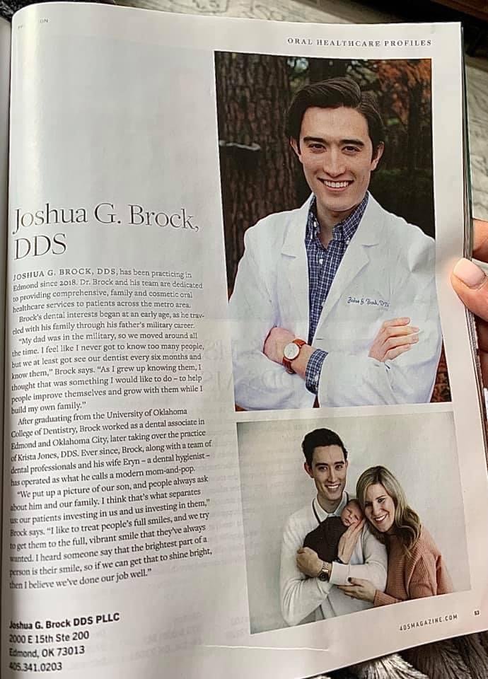 JOSHUA G. BROCK , DDS - Updated July 2025 - 17 Photos - 2000 E 15th St, Edmond, Oklahoma ...