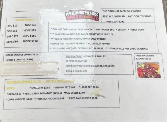 THE ORIGINAL MEMPHIS WINGS - Updated October 2025 - 32 Photos & 19 ...