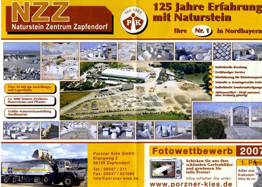 NZZ NATURSTEIN ZENTRUM ZAPFENDORF - Updated August 2024 - Klangweg 2 ...