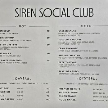 SIREN SOCIAL CLUB - Updated December 2025 - 107 Photos & 23 Reviews ...