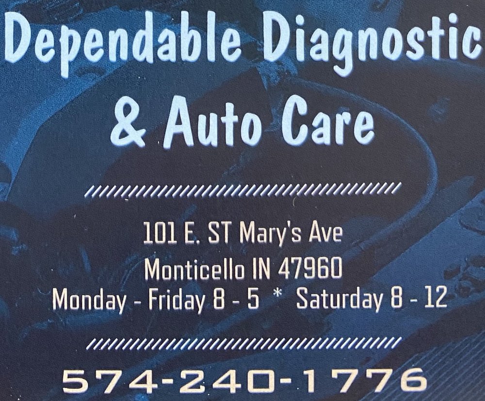 DEPENDABLE DIAGNOSTIC & AUTO CARE - Updated October 2025 - 101 E St ...