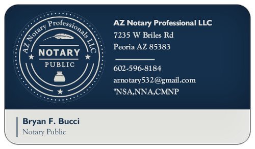 AZ NOTARY PROFESSIONALS - 7235 W Briles Rd, Peoria, Arizona - Notaries ...