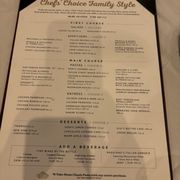 Family Style - Menu - Maggiano's Little Italy - Woodland Hills