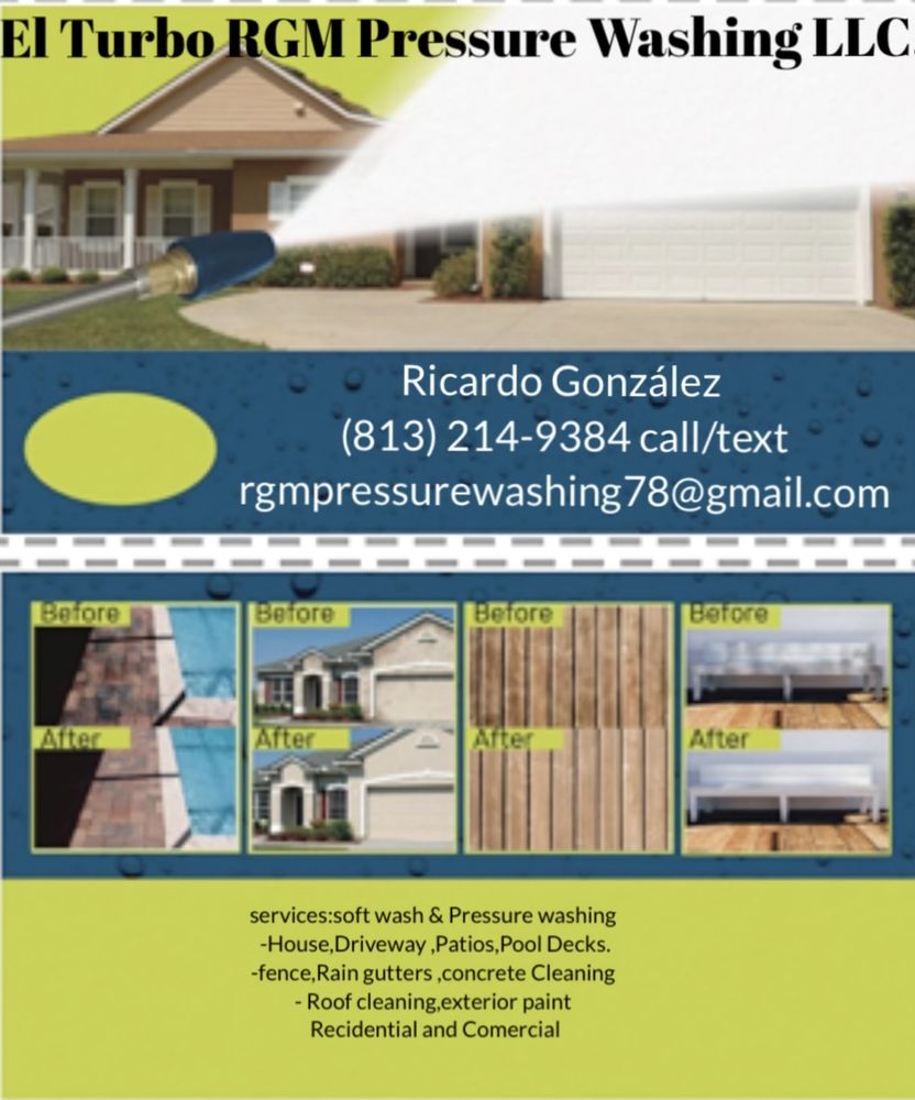 EL TURBO RGM PRESSURE WASHING - Updated August 2024 - Request a Quote - 11527, Riverview ...