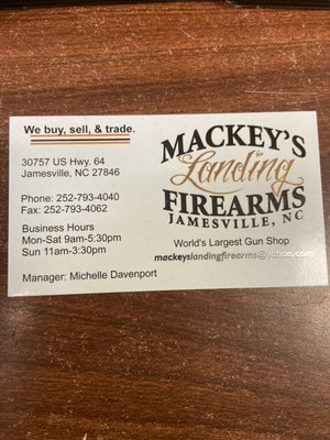 MACKEY’S LANDING FIREARMS - Updated December 2025 - 23 Photos & 41 Reviews - 30757 US Highway 64 ...