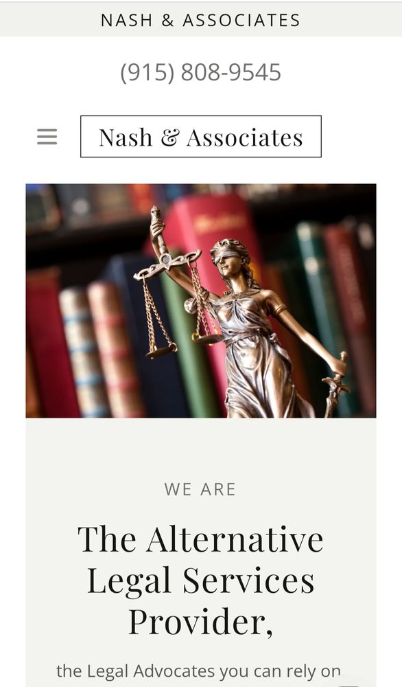 THE ALTERNATIVE LEGAL SERVICE PROVIDER - Updated October 2024 - Sierra ...