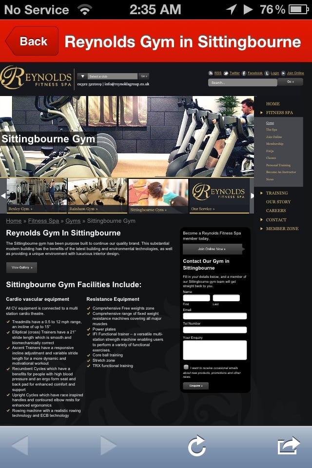 REYNOLDS FITNESS SPA - 173 London Road, Sittingbourne, Kent, United ...