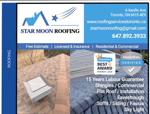 STAR MOON ROOFING - Updated May 2026 - 69 Photos - Toronto, Ontario ...