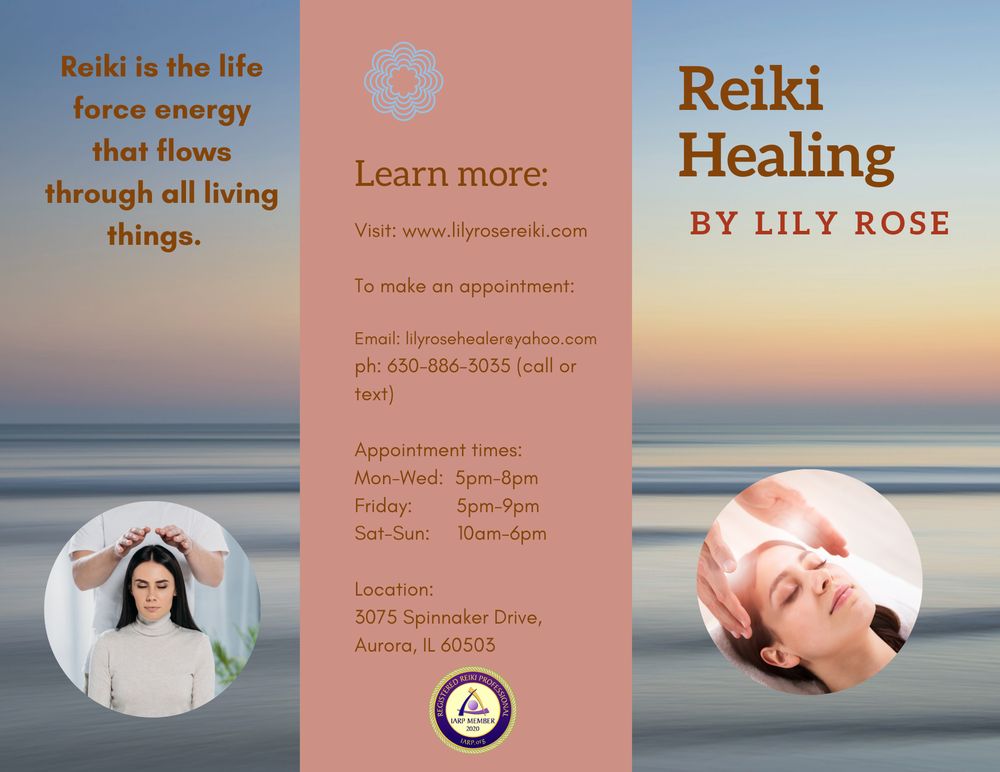 LILY ROSE REIKI AND SPIRITUAL HEALING - Request Information - 3075 ...