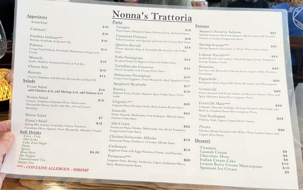 NONNA’S TRATTORIA RAYMORE - Updated July 2025 - 30 Photos & 22 Reviews ...