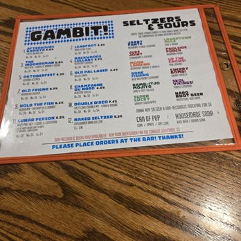 GAMBIT BREWING COMPANY - Updated December 2025 - 90 Photos & 31 Reviews ...