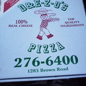 D & E-Z-O’S PIZZA - 22 Photos & 29 Reviews - Pizza - 1285 Brown Rd ...