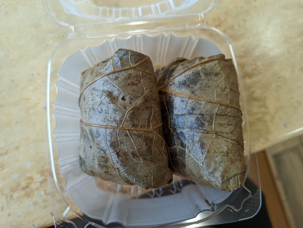 Sticky rice with pork in lotus leaf - Yelp