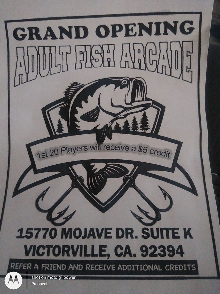 ADULT FISH ARCADE - Updated January 2025 - 15770 Mojave Dr, Victorville ...