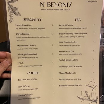 N’ BEYOND TEA - Updated October 2025 - 53 Photos - 1 E Hellman Ave ...