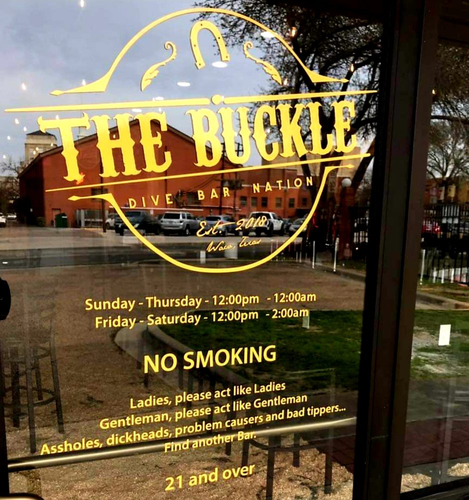 THE BUCKLE - 500 Bagby Ave, Waco, Texas - Beer Bar - Yelp