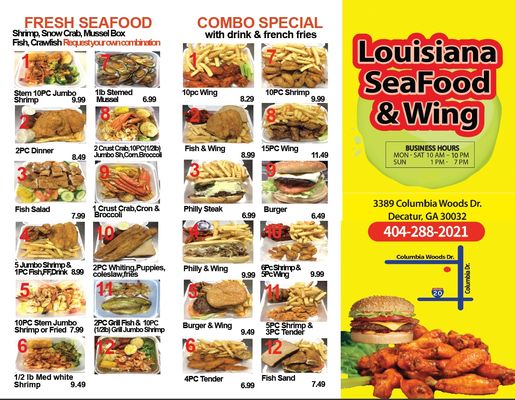 LOUISIANA SEAFOOD MARKET AND WINGS - Updated December 2024 - 10 Reviews ...