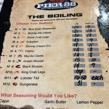 PIER 88 BOILING SEAFOOD & BAR - Updated March 2025 - 135 Photos & 174 ...