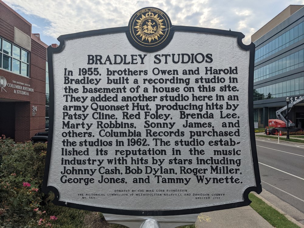 BRADLEY STUDIOS - Updated November 2024 - 34 Music Square E, Nashville ...