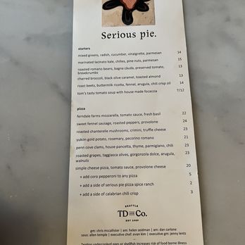 SERIOUS PIE DOWNTOWN - Updated April 2025 - 3347 Photos & 4764 Reviews ...