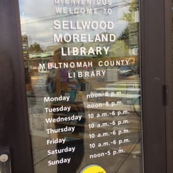 MULTNOMAH COUNTY LIBRARY - SELLWOOD-MORELAND - 15 Reviews - Libraries ...