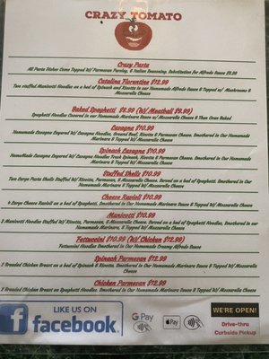 CRAZY TOMATO PIZZA PASTA SALADS & SUBS - Updated December 2025 - 18 ...