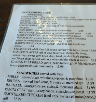 DOCKSIDERS CAFE - Updated September 2025 - 24 Photos & 33 Reviews - 250 ...